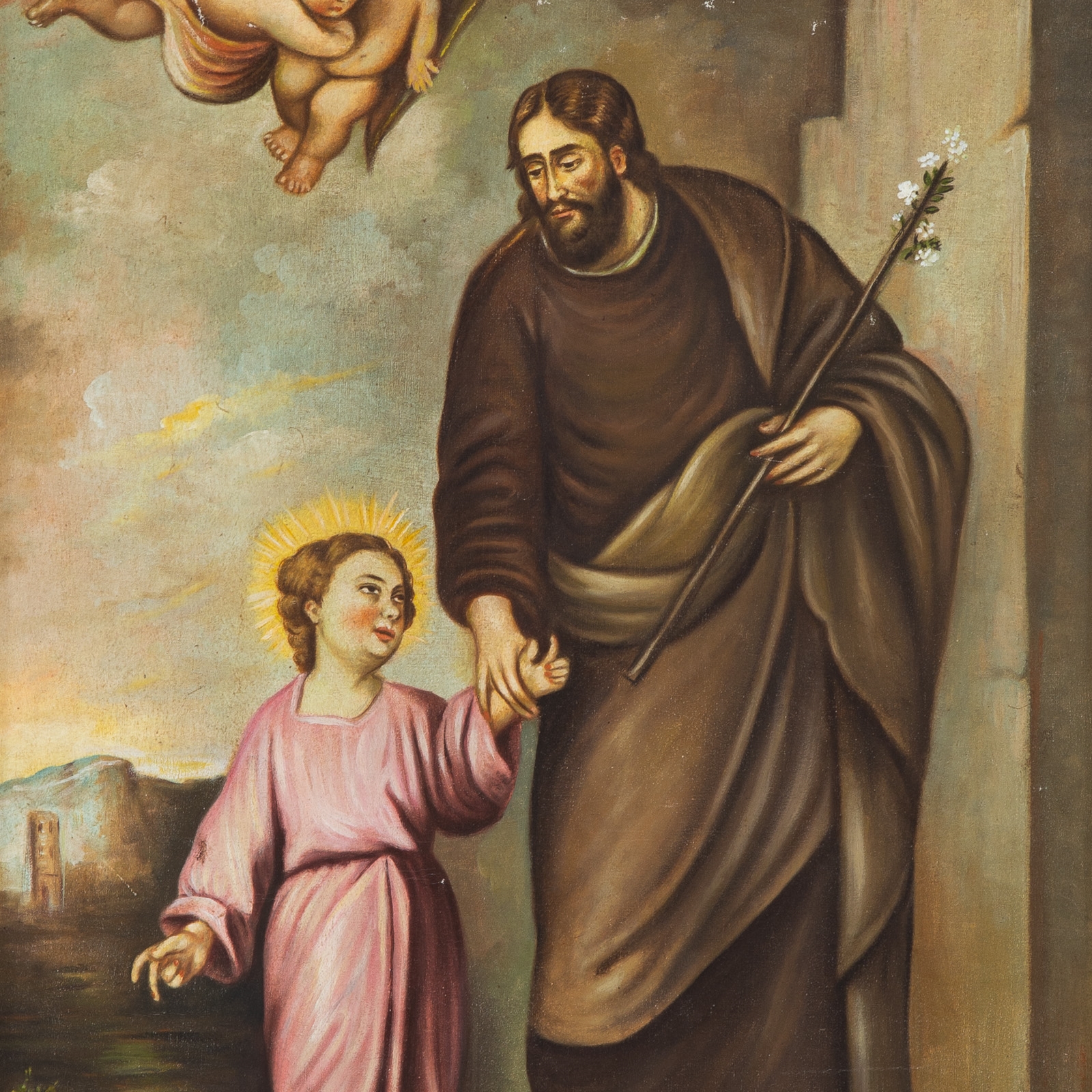Spanish School, 19th Century | Spanish Colonial Religious Figures ...