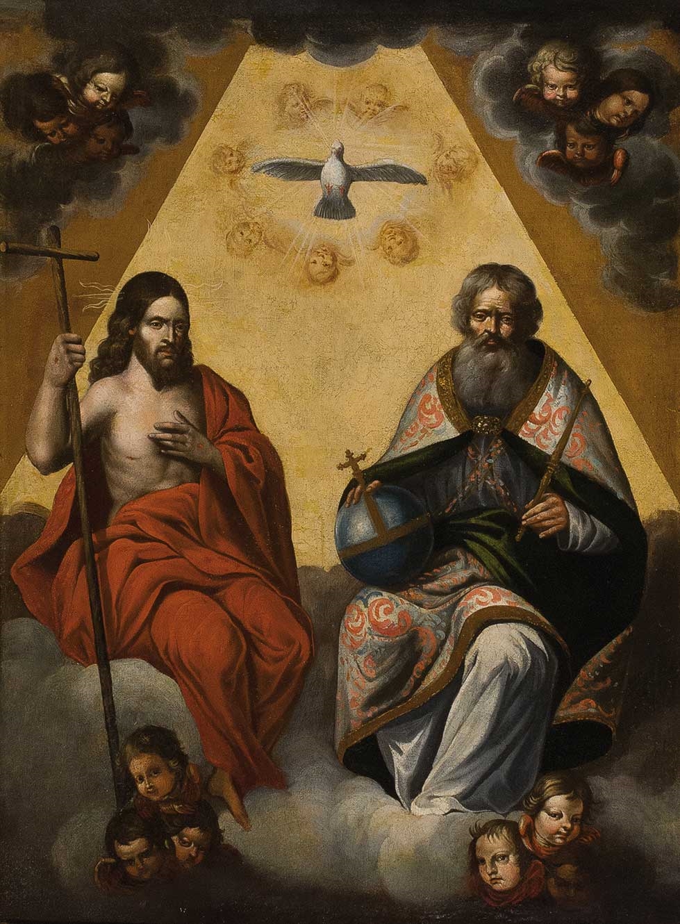 Spanish School, 18th Century | The Holy Trinity | MutualArt