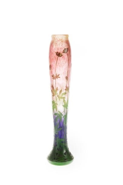 Daum Frères | Grand vase soliflore | MutualArt