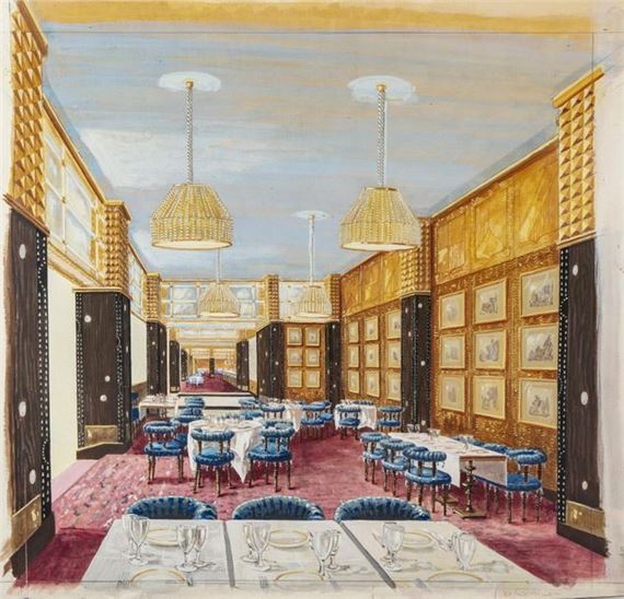 Jeffrey Bailey | Projet d'intérieur pour la Brasserie LA LORRAINE place ...