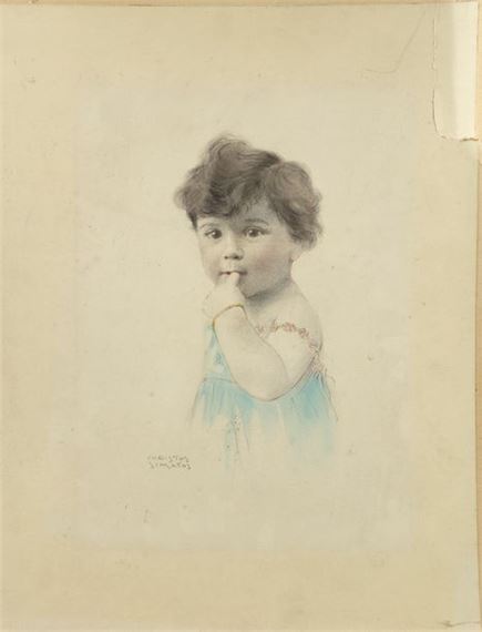 Christos Simatos | Portrait d'enfant | MutualArt