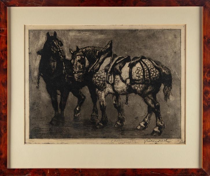 Raymond Louis Lecourt | Chevaux | MutualArt