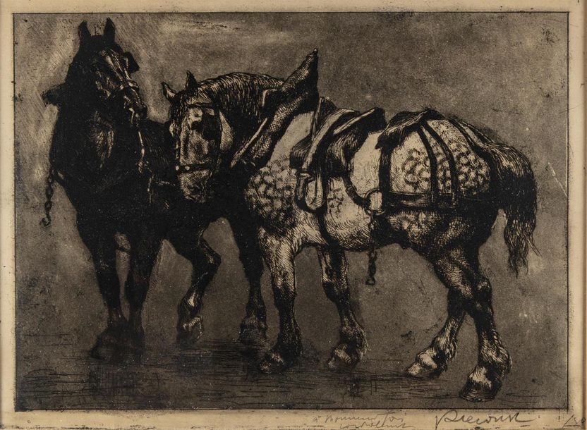 Raymond Louis Lecourt | Chevaux | MutualArt