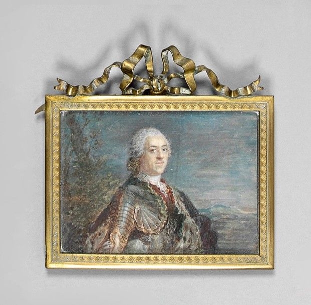 Jean Baptiste Nattier | Portrait de Louis XV en armure (Circa 1730 ...