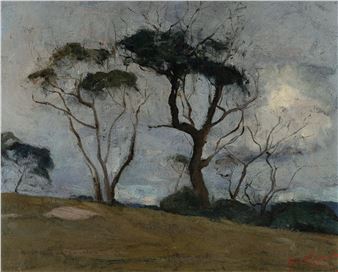 Sydney Long | The Jetty | MutualArt