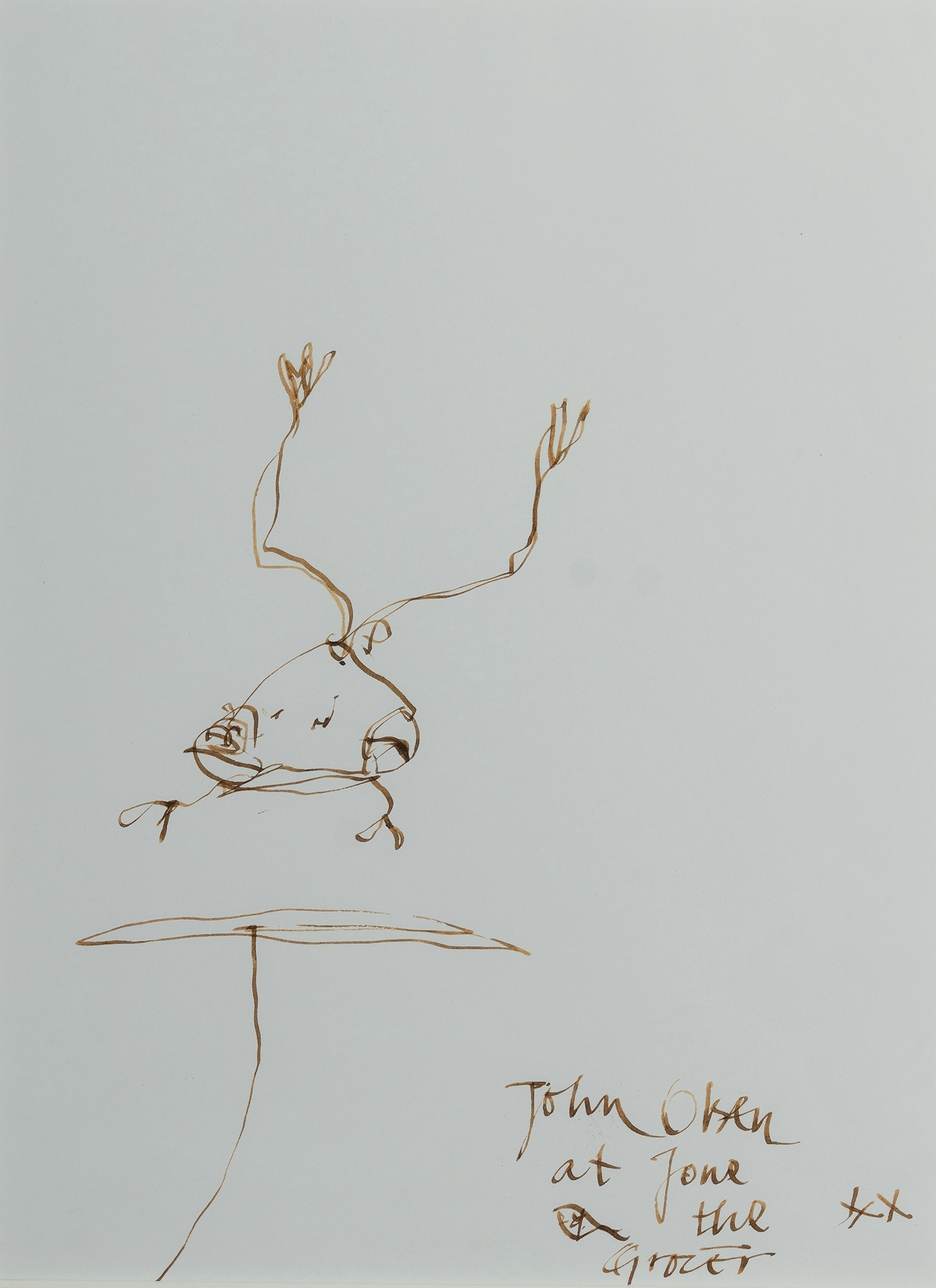 John Olsen | Frog at Jone[s] the Grocer (Circa 1997) | MutualArt