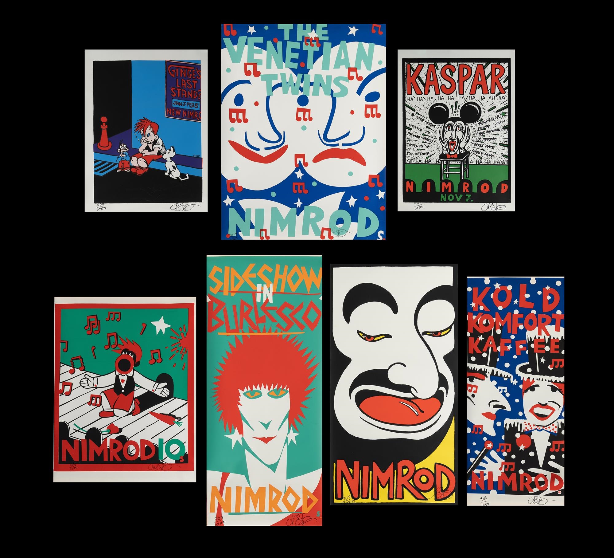 Martin Sharp | Nimrod Series (1982) | MutualArt