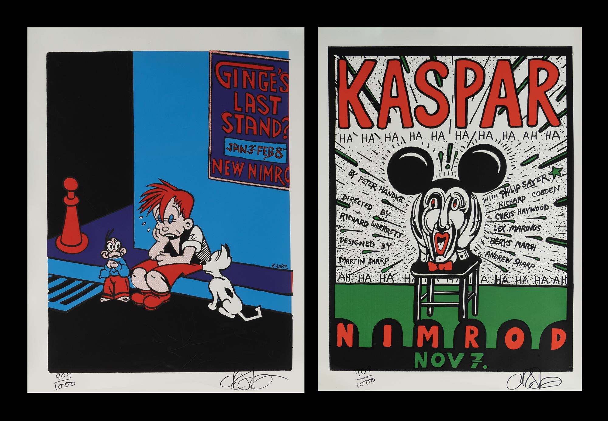 Martin Sharp | Nimrod Series (1982) | MutualArt