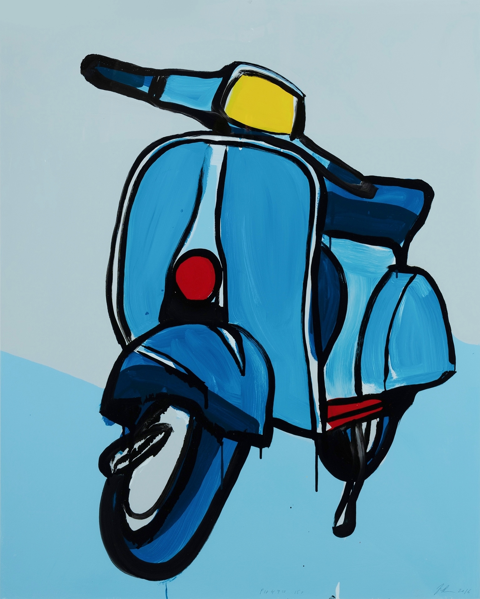 Jasper Knight | Piaggio 150 (2016) | MutualArt