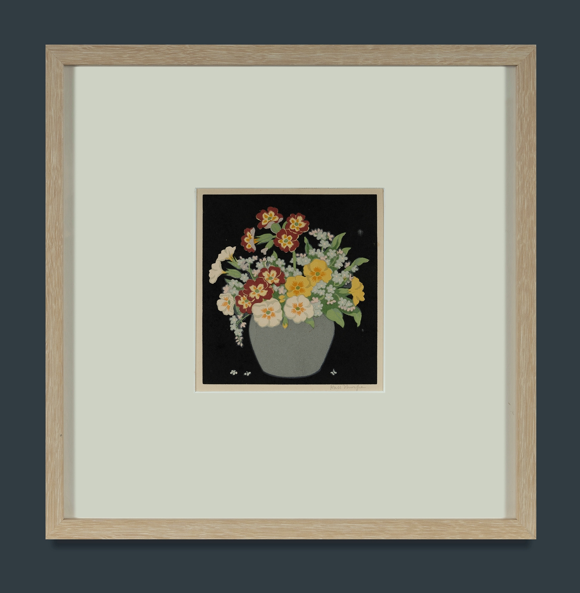 John Hall Thorpe | Forget-me-nots (1922) | MutualArt