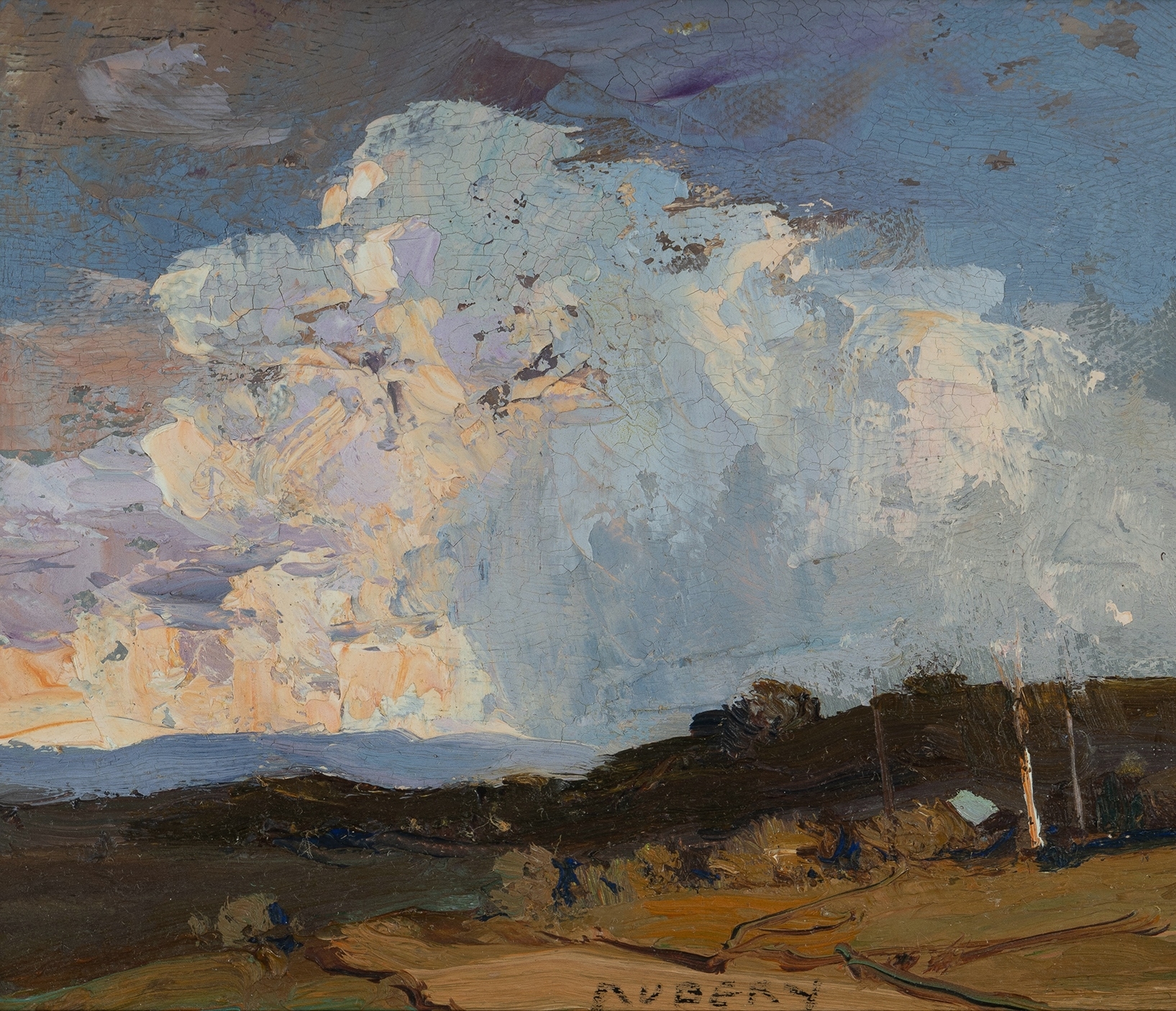 Rubery Bennett | 'Nolan Like Landscape (1960) | MutualArt