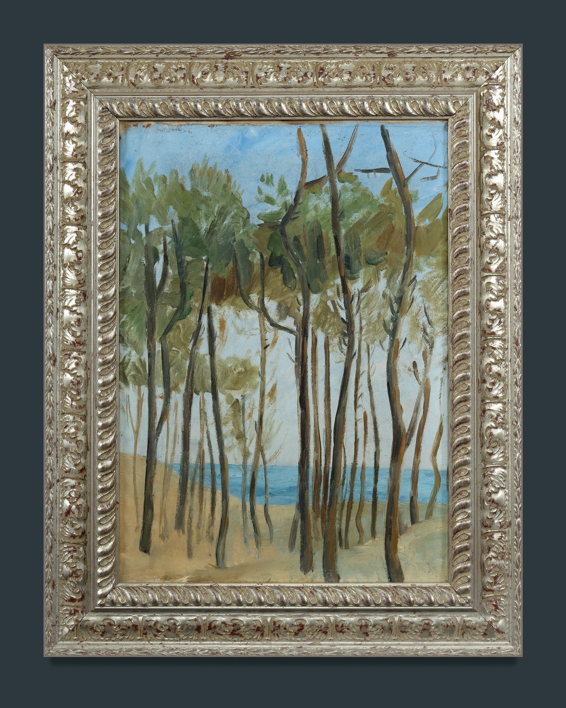 French School | Water Glimpsed Through Trees | MutualArt