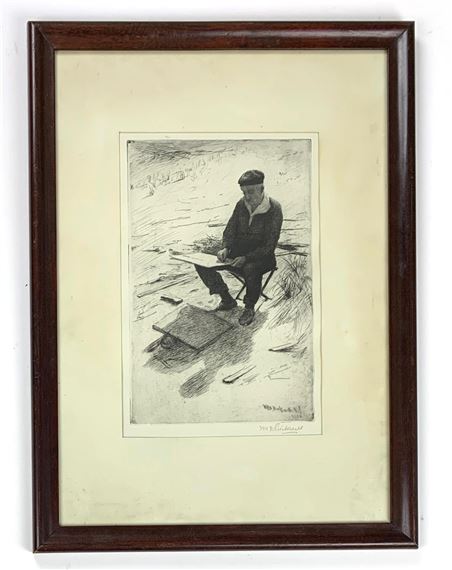 William Harry Warren Bicknell | Self-Portrait (1936) | MutualArt