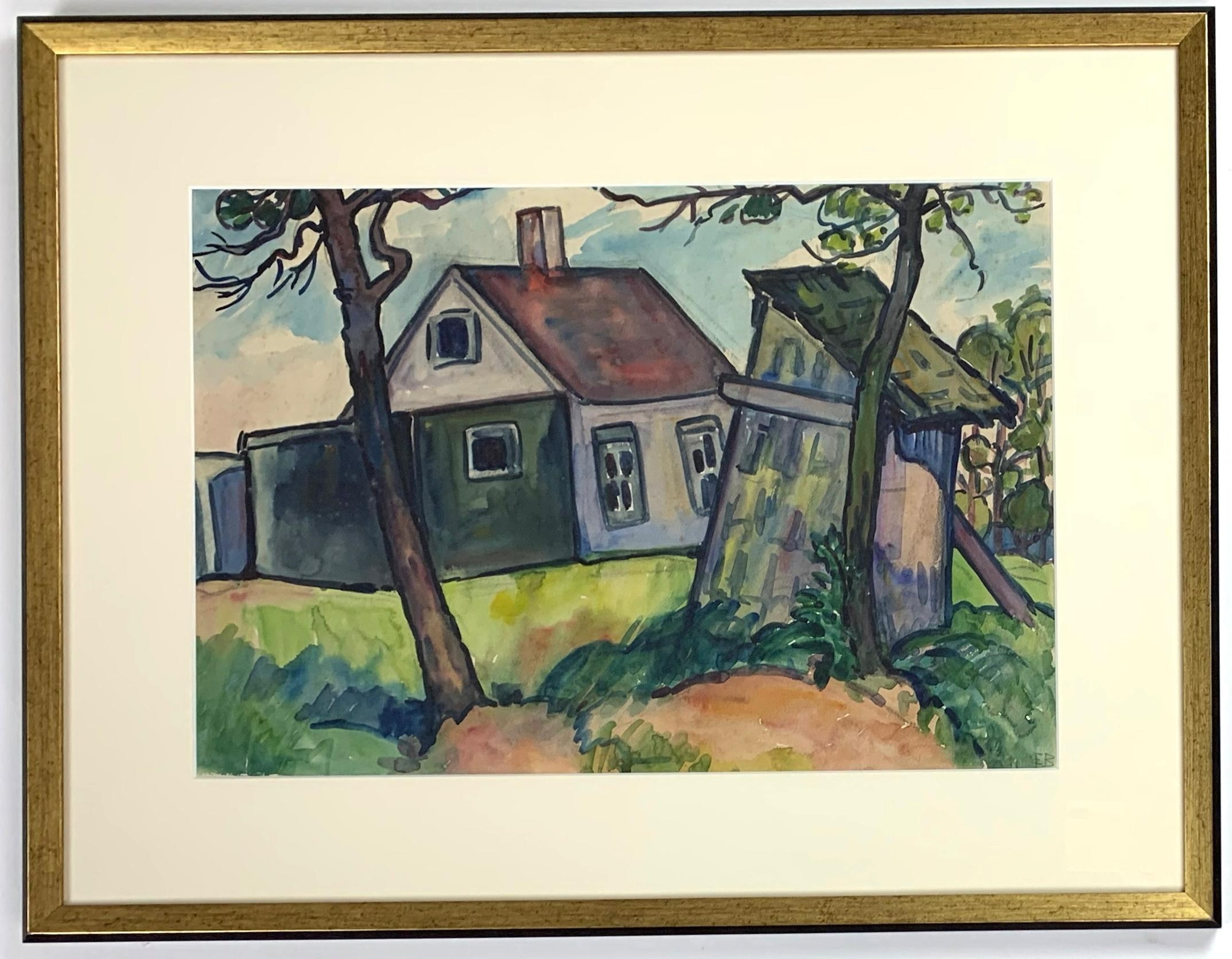 Evelin Bodfish Bourne | Shed And Outhouse, (Early 20) | MutualArt