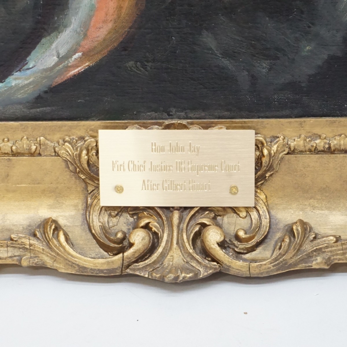 Gilbert Stuart | Portrait of John Jay, First Chief Justice US Supreme ...