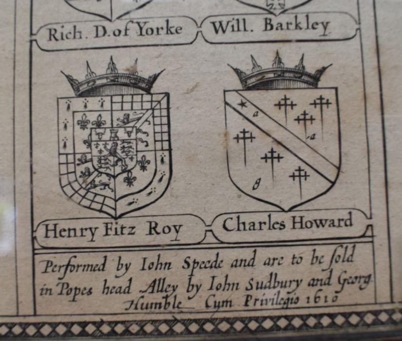 John Speed | County map of Nottinghamshire (17th Century) | MutualArt