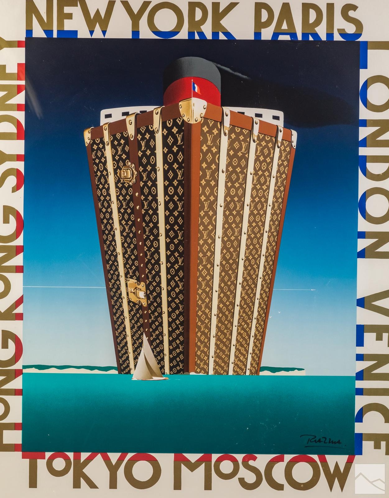 Gerard Courbouleix-Deneriaz | Tribute to Cassandre Original Lithograph poster. | MutualArt