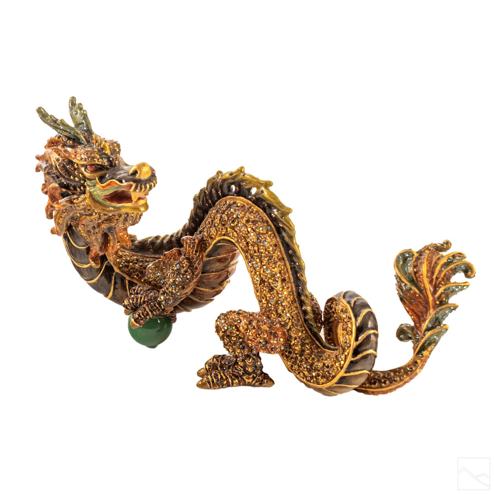 Jay Strongwater | A Chinese Celestial Lung dragon | MutualArt