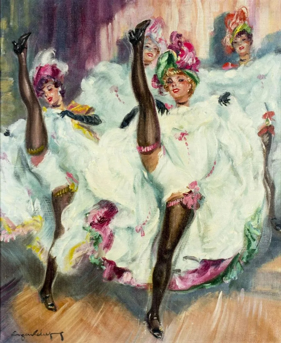 French Can Can Dancers
