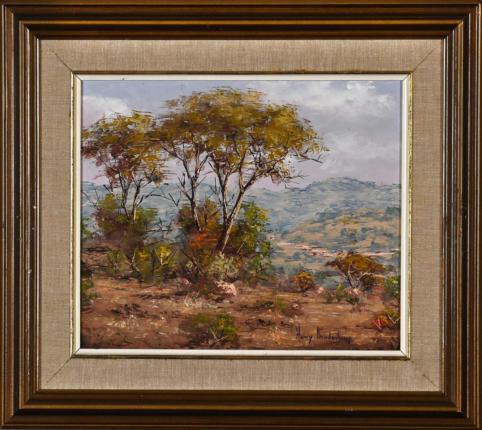 Henry Bredenkamp | Four works: Bushveld Landscapes (1977) | MutualArt
