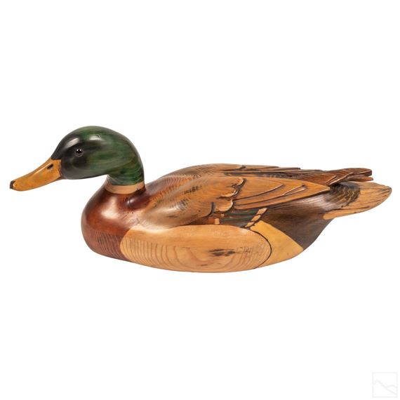 Tom Taber | MALE MALLARD DUCK DECOY | MutualArt