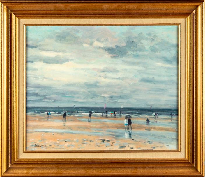 Jacques Lebourgeois | Paysage de bord de mer | MutualArt