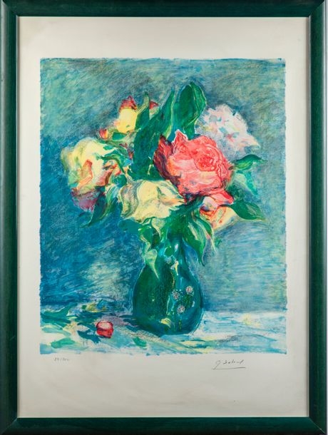 Gaston Sébire | The Bouquet of Roses | MutualArt