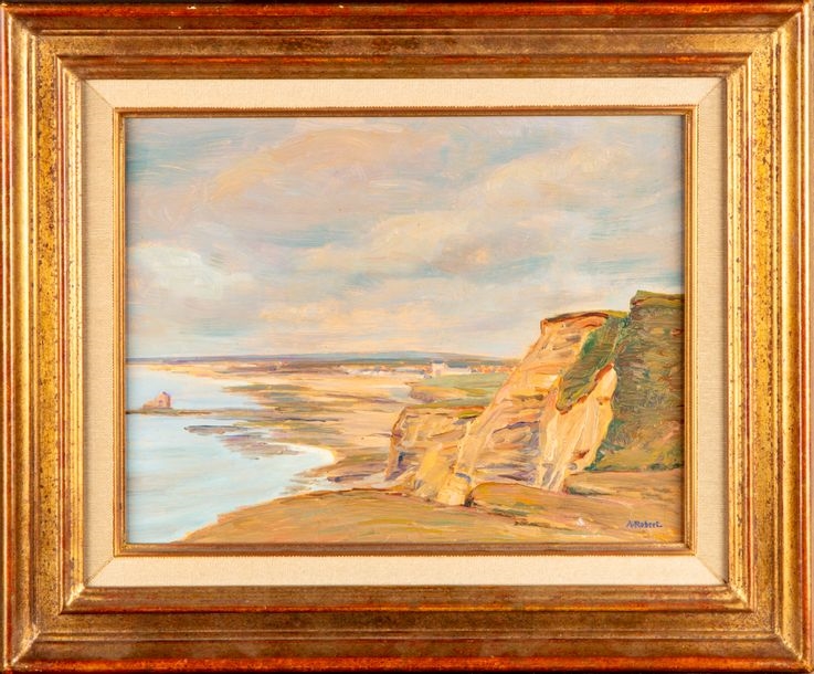 A. Robert | Seaside landscape | MutualArt