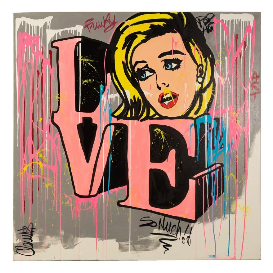 The Word Love Painting