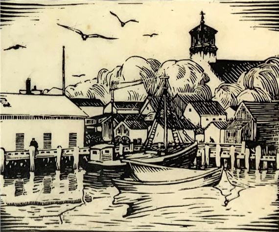 Robert Bruce Rogers | The Bay Shore | MutualArt