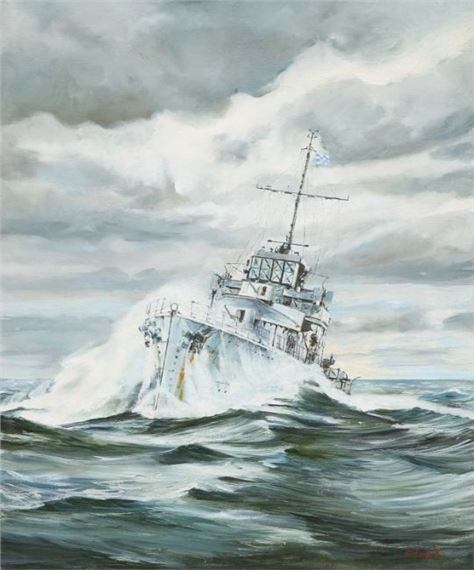 Ian Lowe | WINCHESTER VW CLASS DESTROYER (1980) | MutualArt