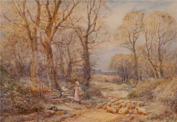 Henry John Sylvester Stannard | WOODLAND SCENE | MutualArt