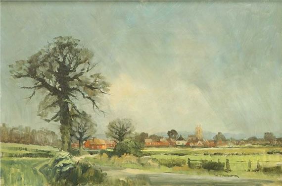 William Thomas Adams | COUNTRY LANDSCAPE | MutualArt