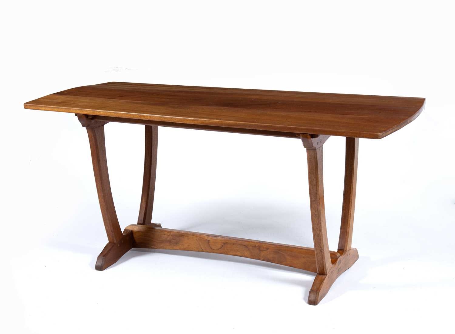 Edward Barnsley | 'Wishbone' dining table and six chairs | MutualArt