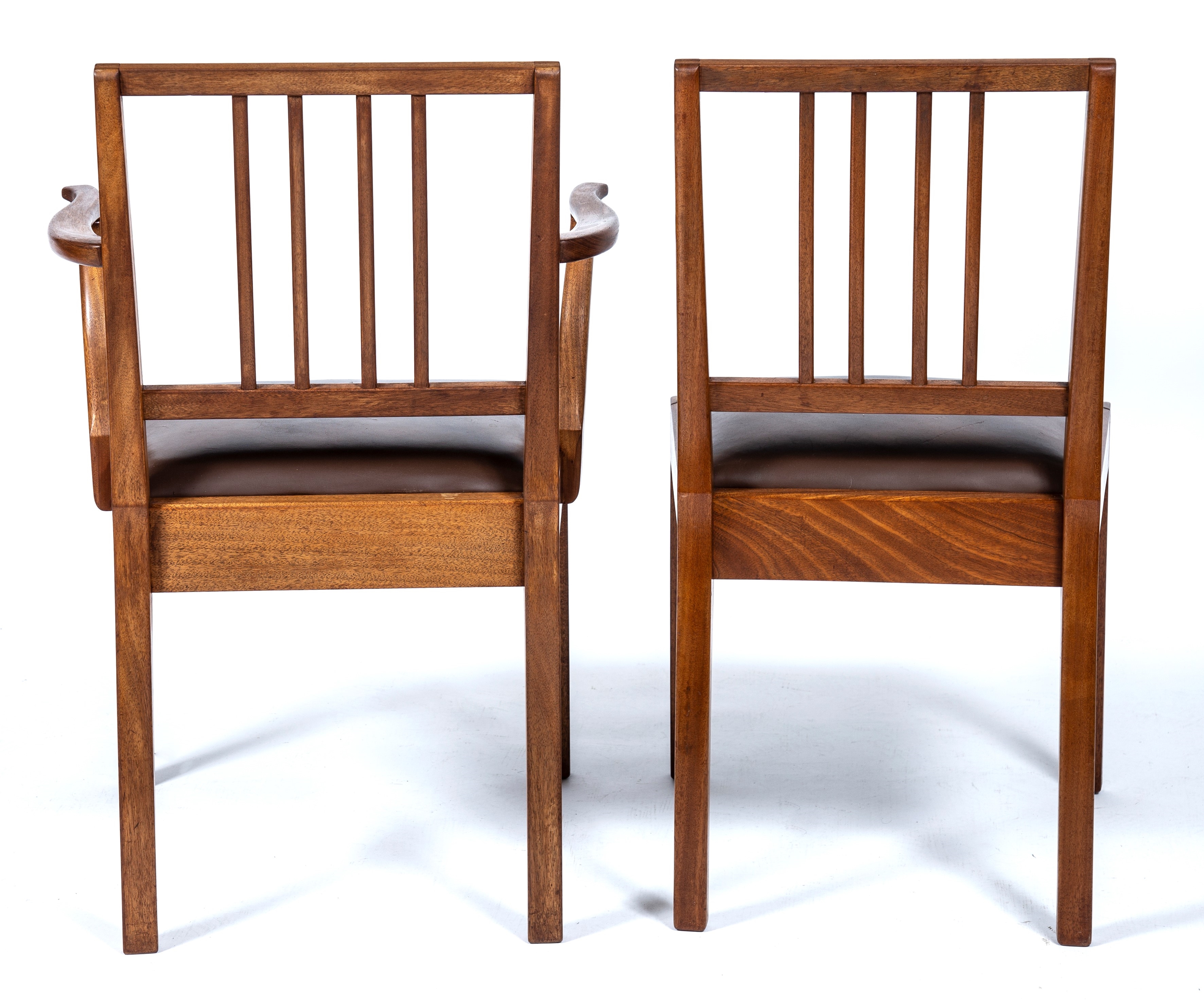 Edward Barnsley | 'Wishbone' dining table and six chairs | MutualArt