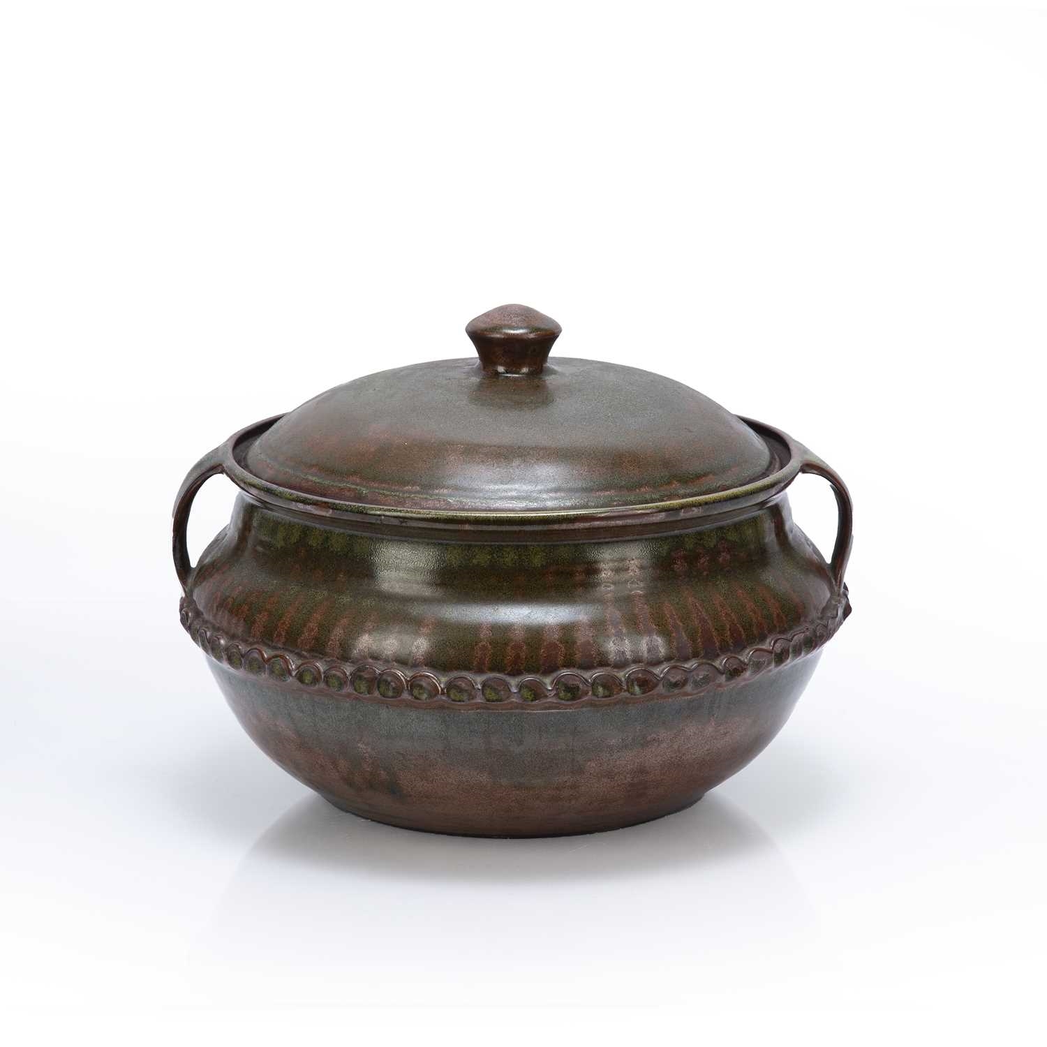Michael Cardew | Large studio pottery casserole dish or lidded pot ...