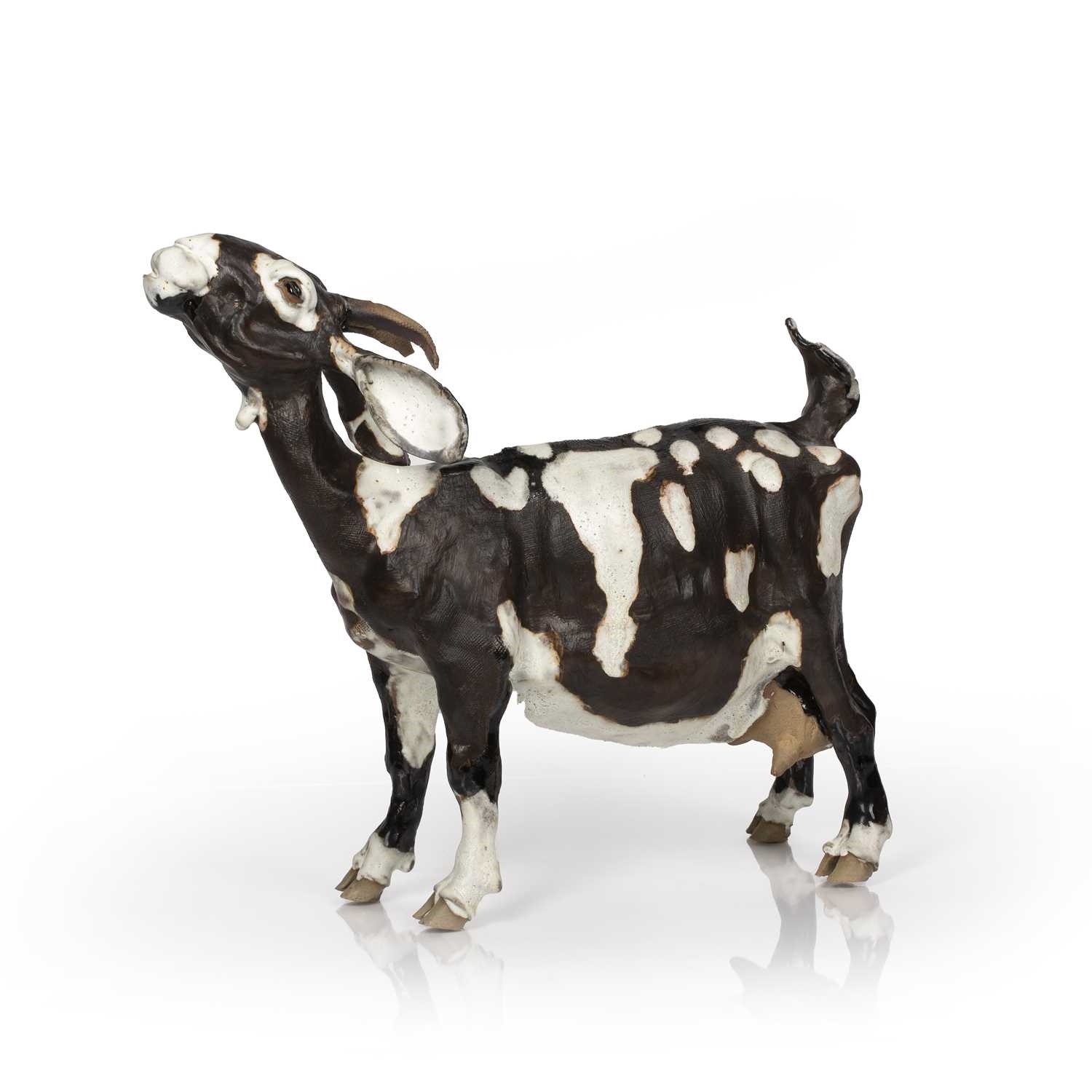 Elaine Peto | Studio pottery model of a goat | MutualArt
