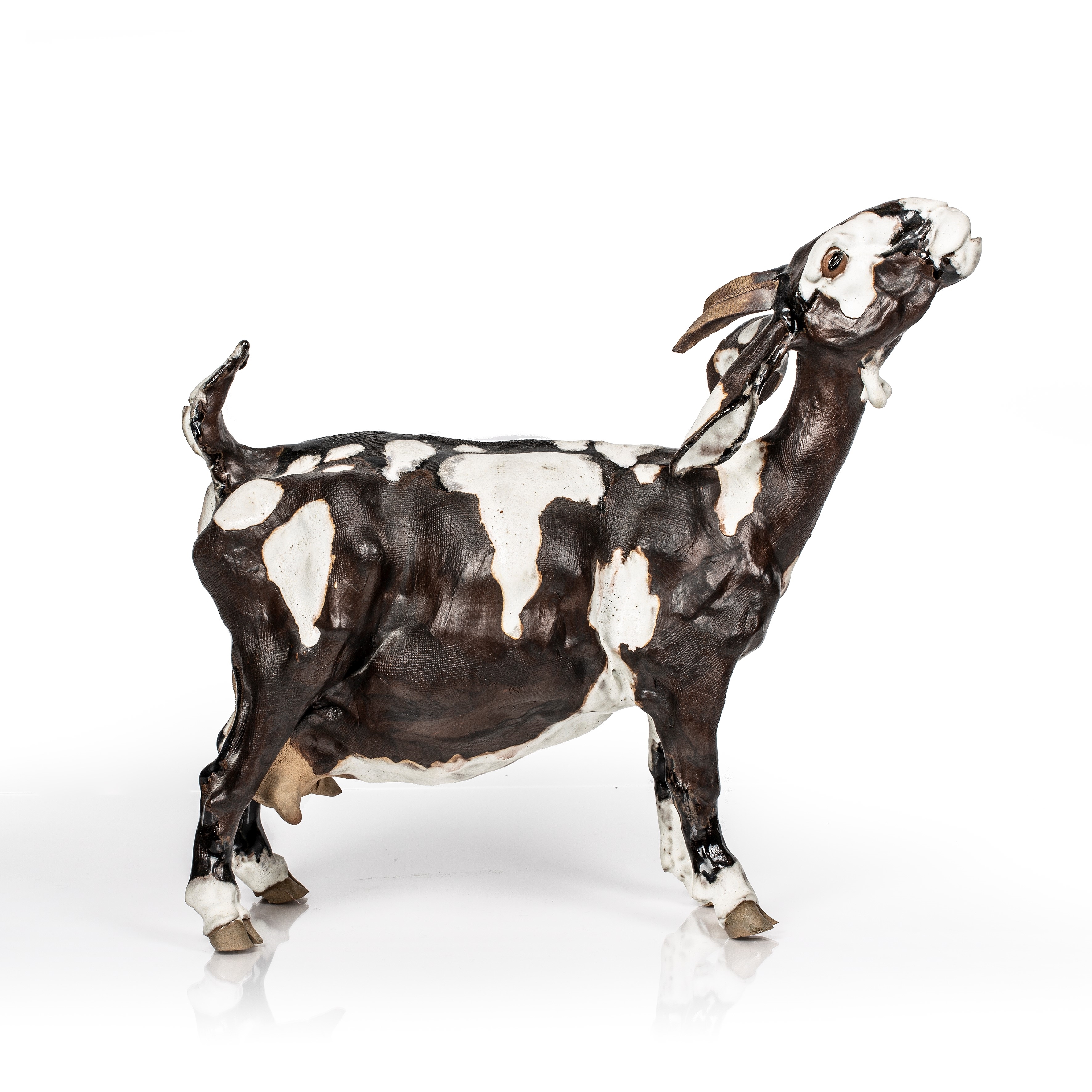 Elaine Peto | Studio pottery model of a goat | MutualArt