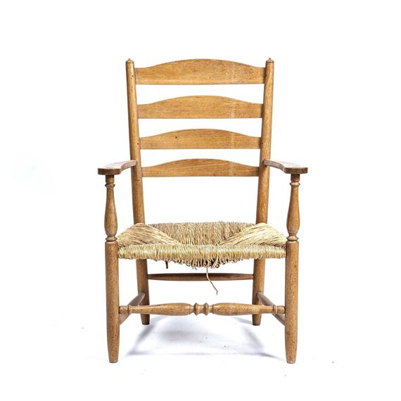 Ernest William Gimson | 'Clissett' style armchair of small proportions ...