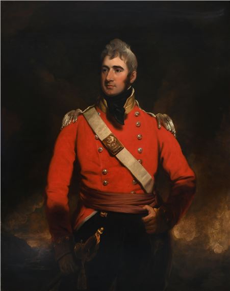 Martin Archer‏ Shee | Portrait of an officer, thought to be Colonel ...