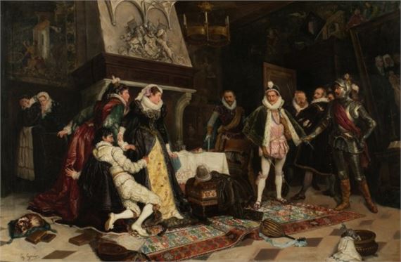 G. Gordon | The Murder of David Rizzio | MutualArt