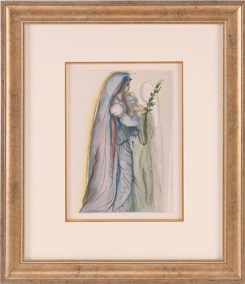 Salvador Dalí | 'The Archangel (Paradise Canto 32)' | MutualArt