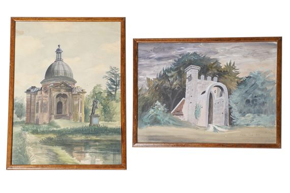 Barbara Jones | rural buildings | MutualArt