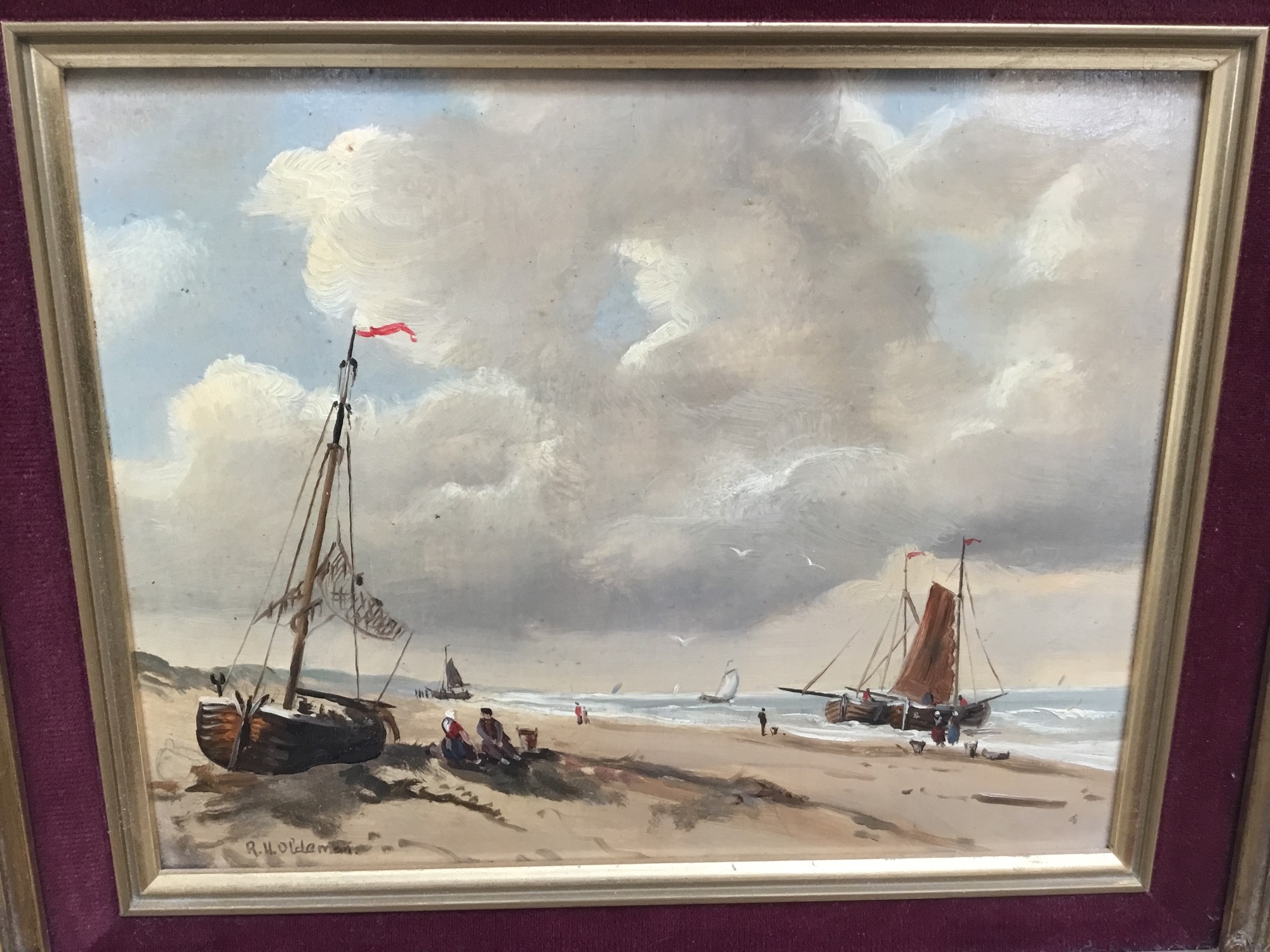 Rudolf Oldeman | Rudolf Henrik Oldeman, 20th century oil on panel ...