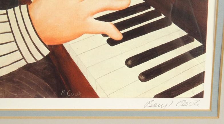 Beryl Cook | Signed Beryl Cook limited edition print titled Musicians ...