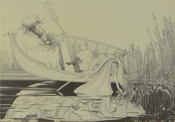 Ralph Steadman | Ralph Steadman - Large black and white print (81 ...