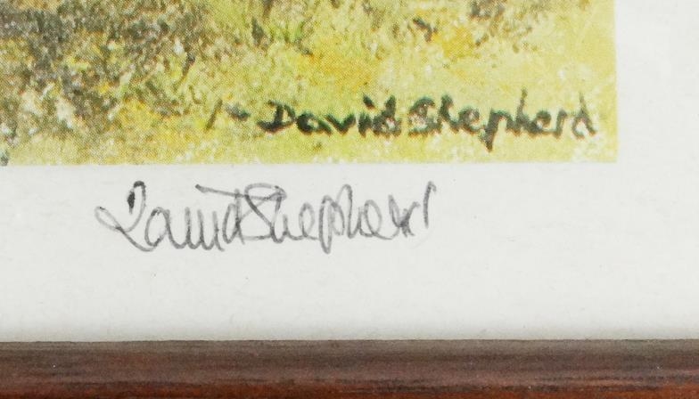 David Shepherd | Two pencil signed David Shepherd prints | MutualArt