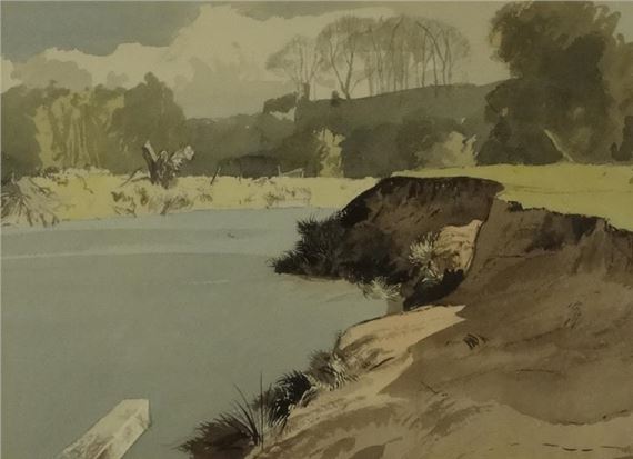 Rowland Hilder | Kentish Farm | MutualArt
