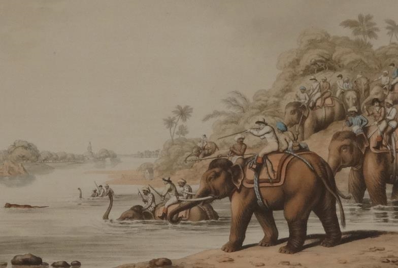 Captain Thomas Williamson | Four colour aquatints of India by Samuel ...