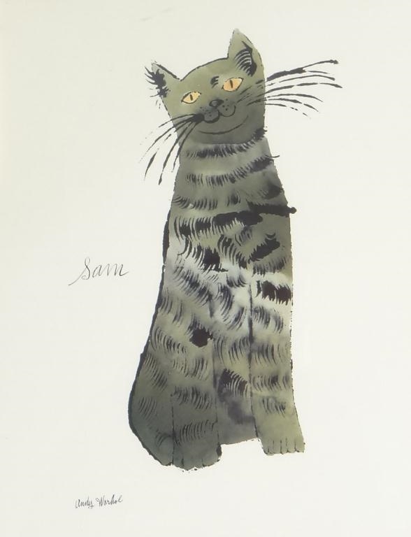 Andy Warhol Cat